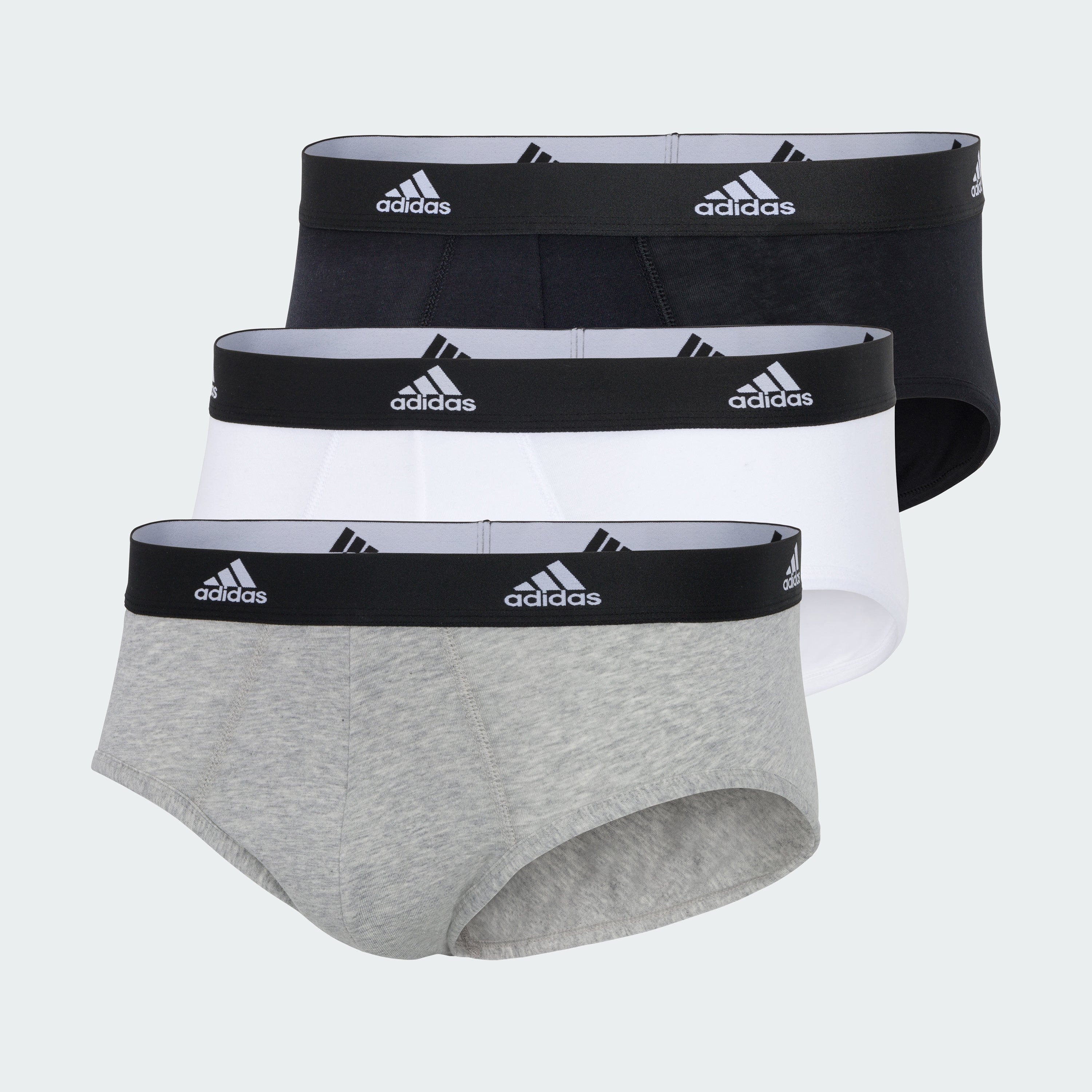 Buy Flex Cotton Brief 3 Pairs | adidas underwear – ADIDAS UNDERWEAR
