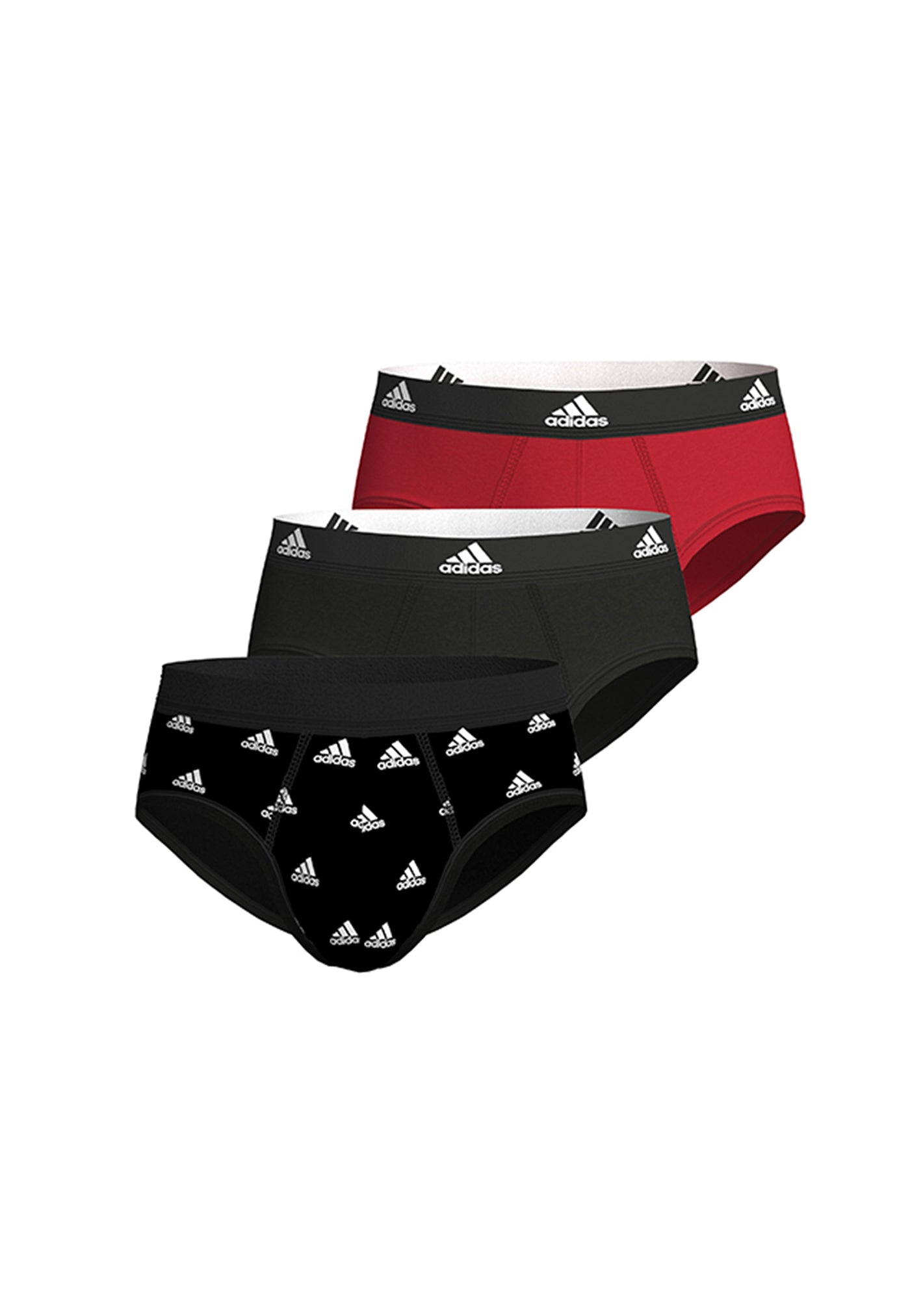 Buy Flex Cotton Brief 3 Pairs | adidas underwear – ADIDAS UNDERWEAR