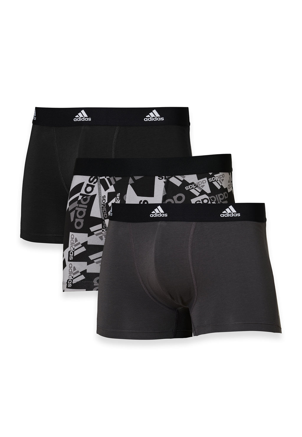 Buy Flex Cotton Trunk 3 Pairs | adidas underwear