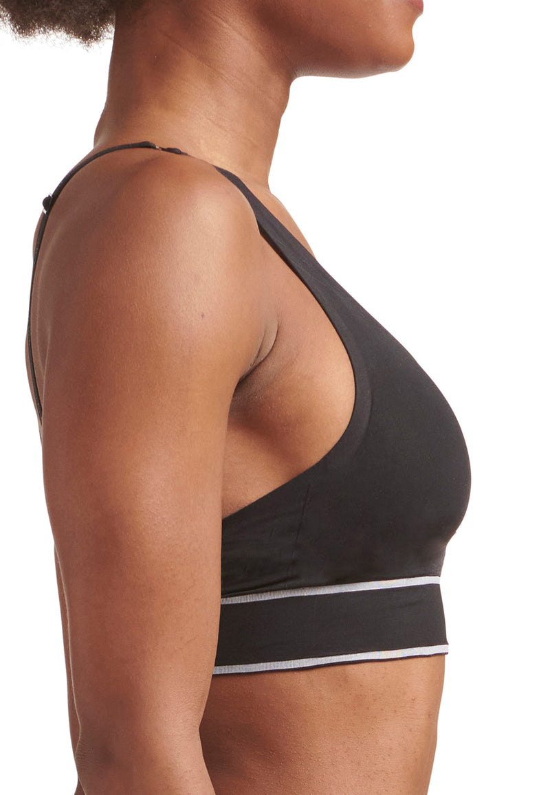Seamless Plunge Bra With Removable Cookies Adidas Underwear